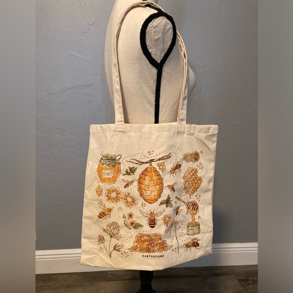 EARTHBOUND | Bags | Earthbound Large Canvas Tote Bag | Poshmark